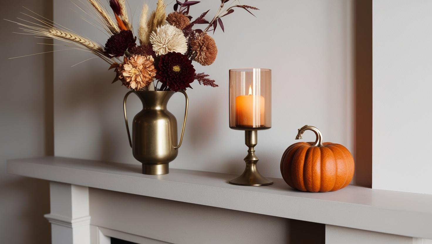 .10 Simple Ideas for Decorating a Small Mantle Without Overcrowding It ...