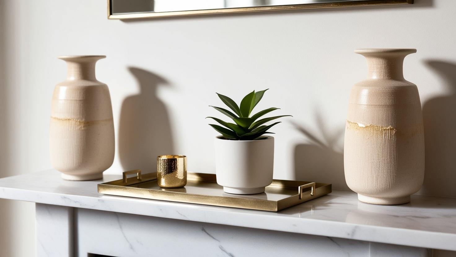 .10 Simple Ideas for Decorating a Small Mantle Without Overcrowding It ...
