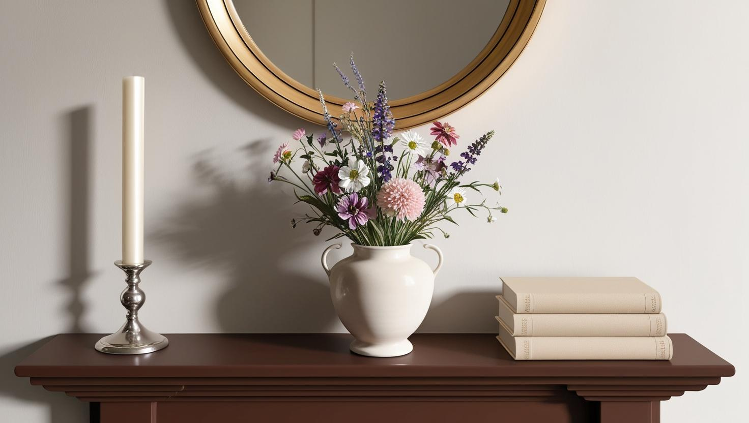 .10 Simple Ideas for Decorating a Small Mantle Without Overcrowding It ...