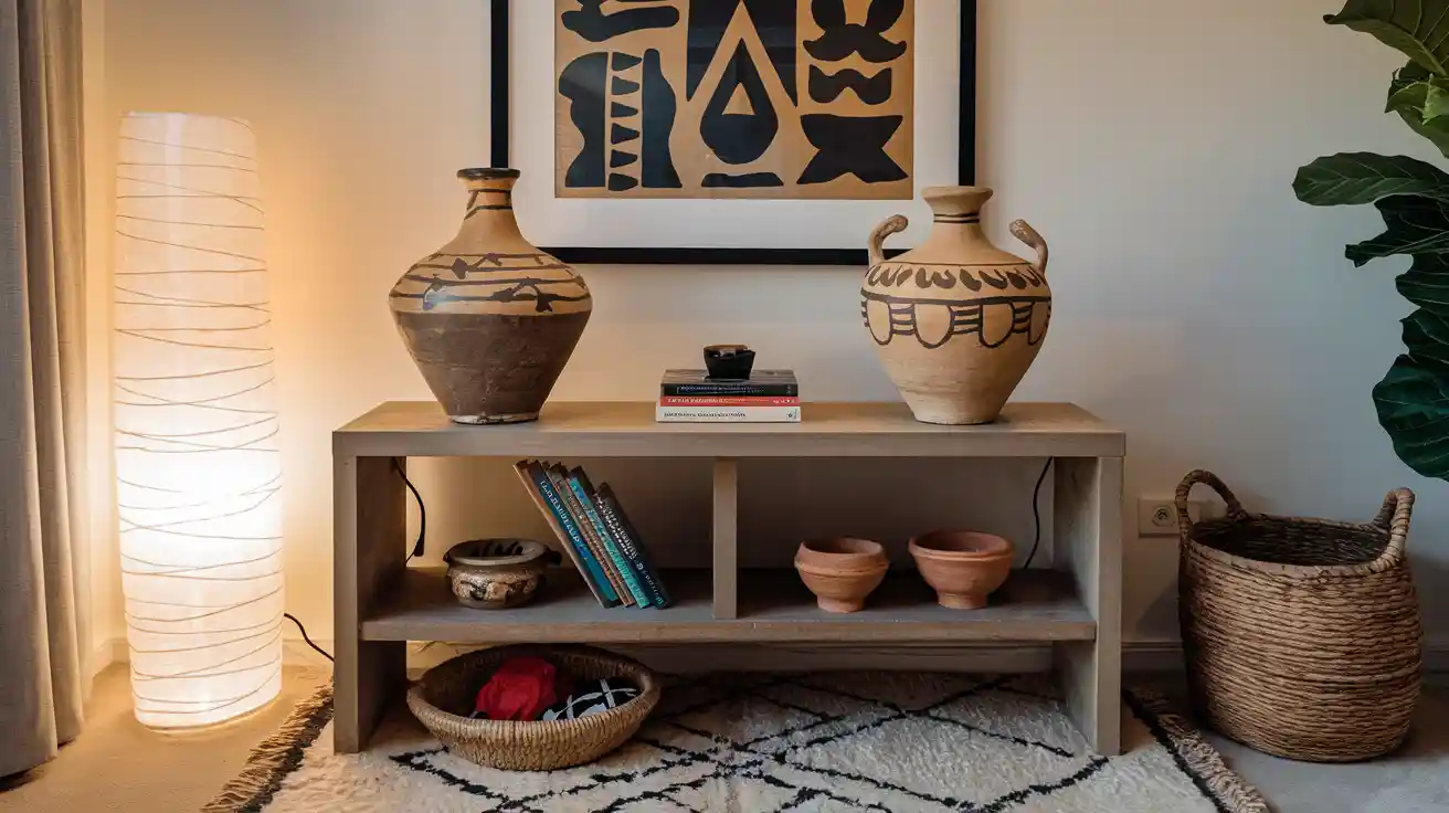 Mixing Modern & Traditional African Pottery in Urban Apartments ...